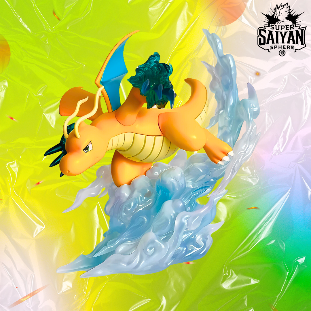 Pokémon Anime Figure Stormrider Dragonite 16cm (6") PVC Statue – Super ...